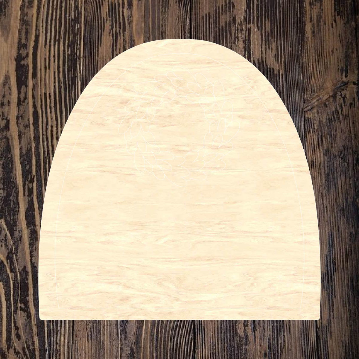ASH Home Wreath Plaque – Home Creations Milling & Signage