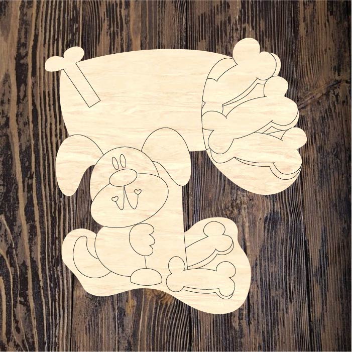 BRB Dog Bone Conversation Hearts – Home Creations Milling & Signage