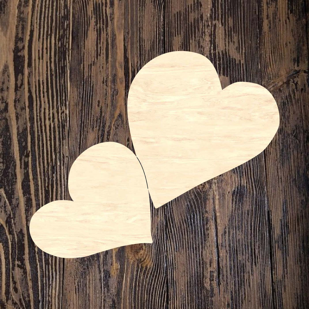 DDS Valentine Triple Heart – Home Creations Milling & Signage