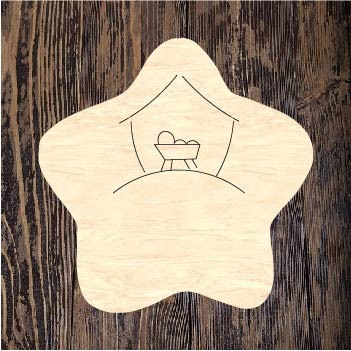 DOD Oh Holy Night Star – Home Creations Milling & Signage