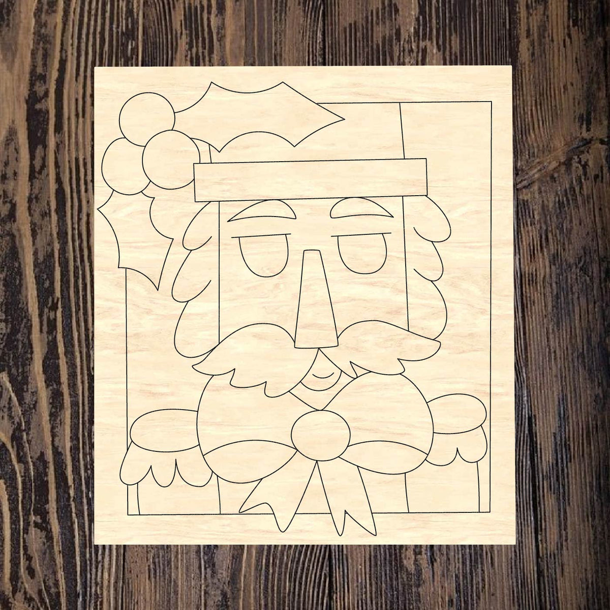 DOD Square Nutcracker – Home Creations Milling & Signage