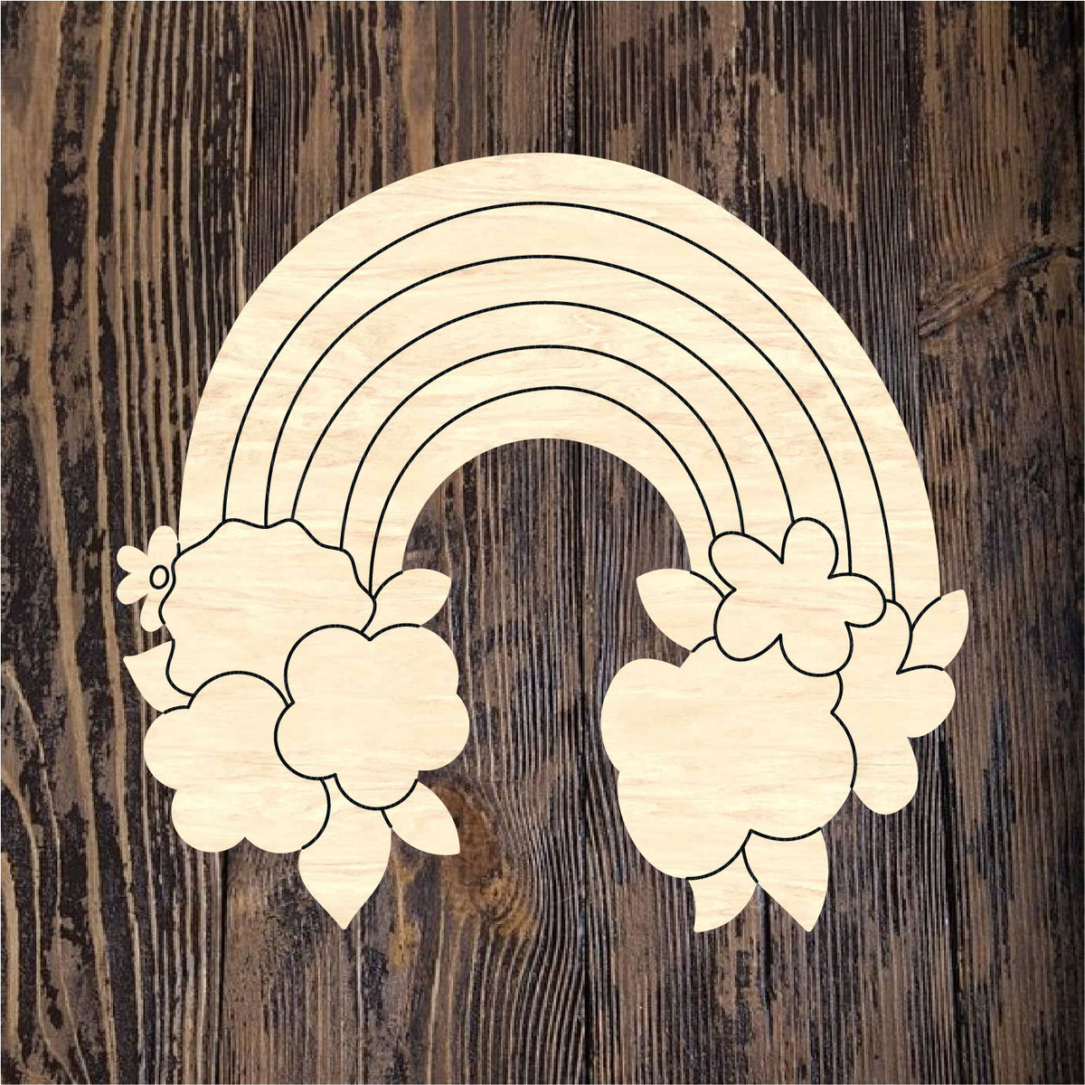 NBP Floral Rainbow – Home Creations Milling & Signage