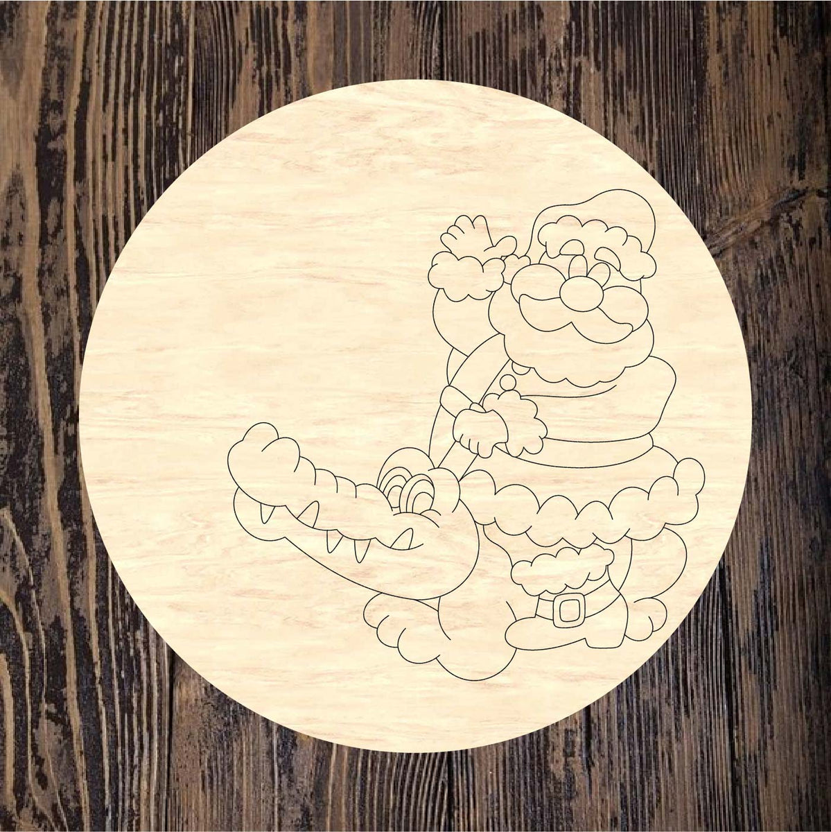 OSD Cajun Santa – Home Creations Milling & Signage