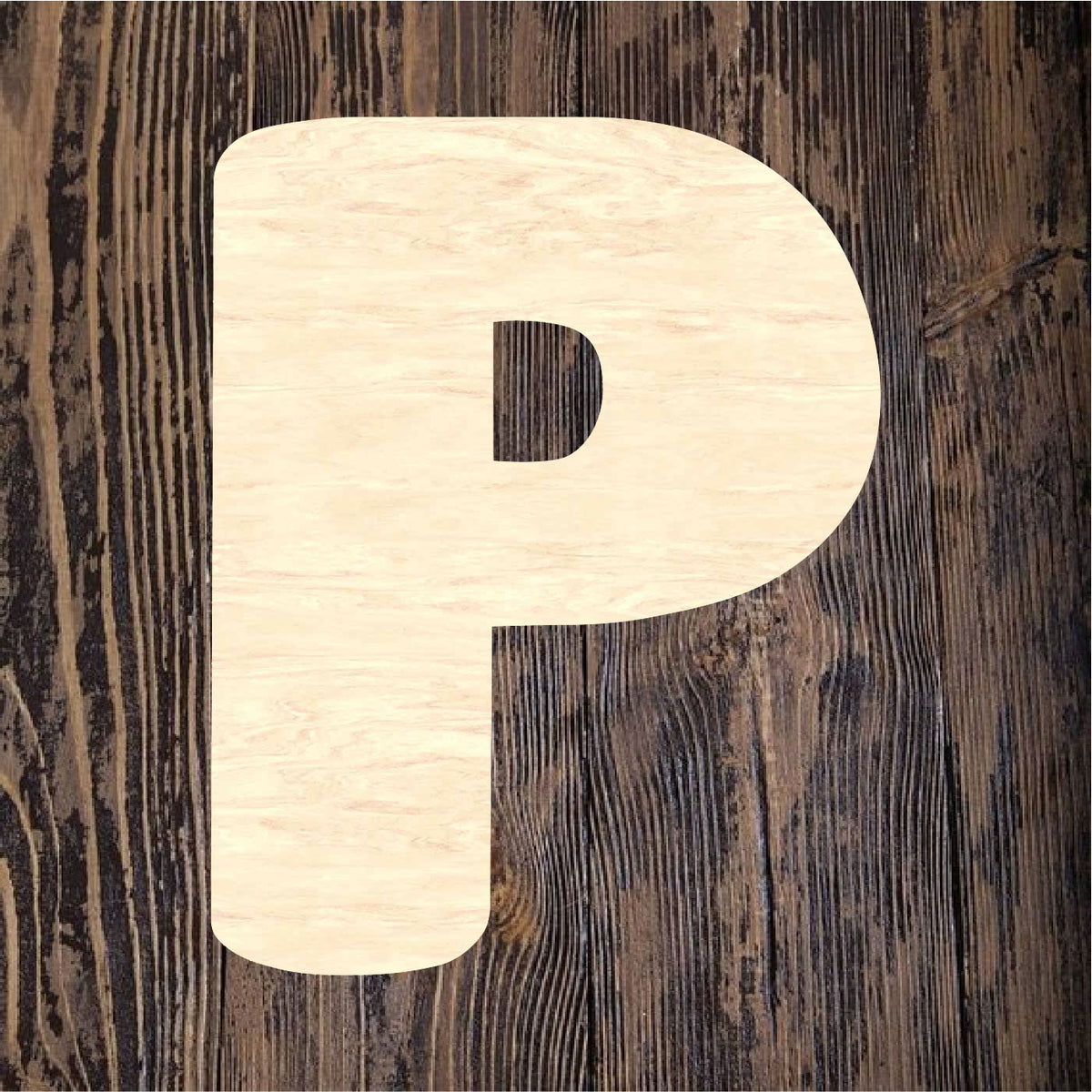 PCD Christmas Letter P – Home Creations Milling & Signage