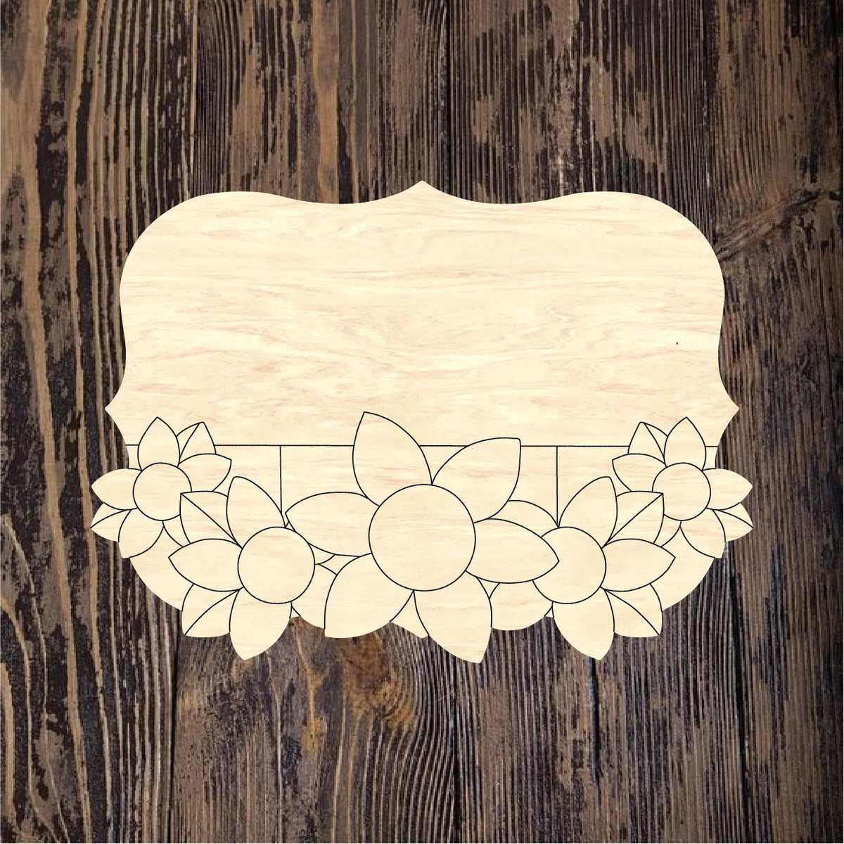 PCD Welcome Sunflower Plaque – Home Creations Milling & Signage