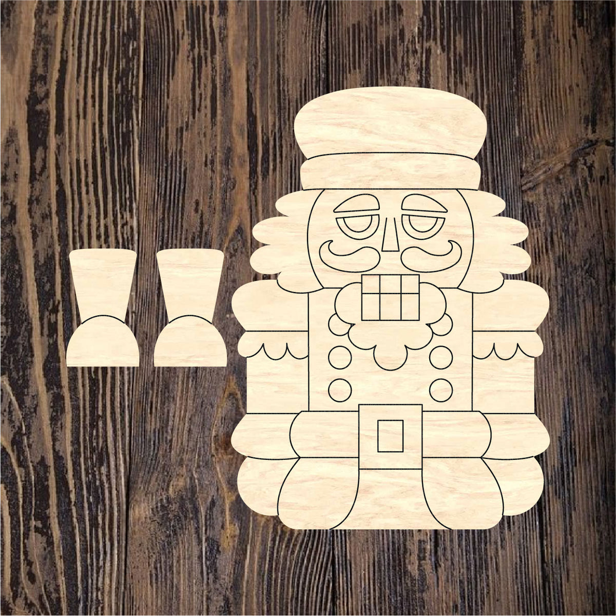 RLY Ribbon Leg Nutcracker – Home Creations Milling & Signage