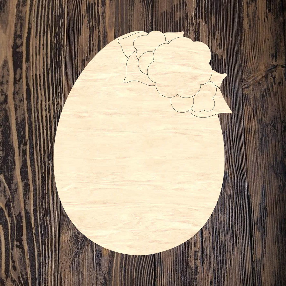WHD He Is Risen Floral Easter Egg – Home Creations Milling & Signage