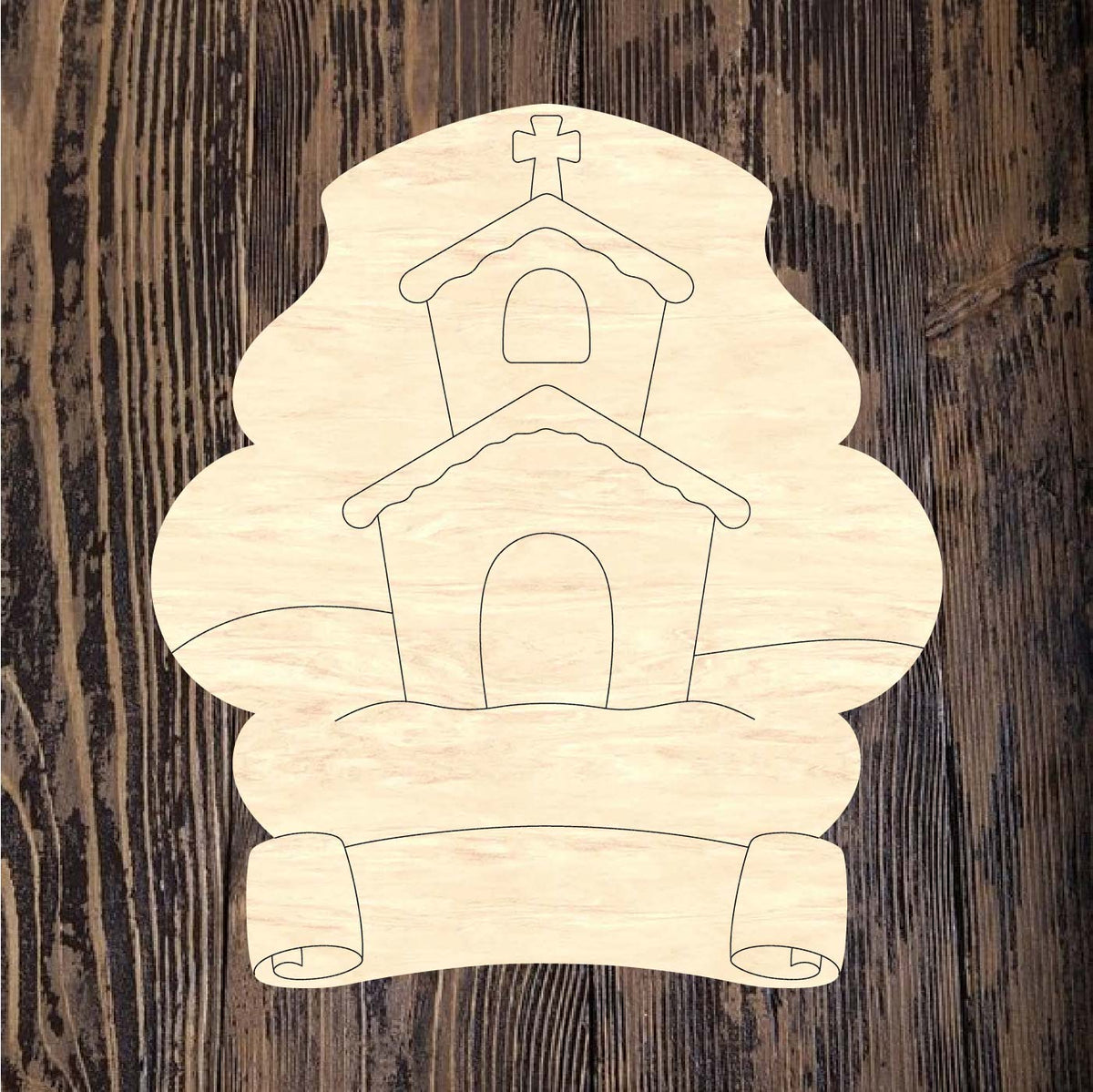 WHD Keep the Faith Chapel Banner Fancy Frame – Home Creations Milling ...