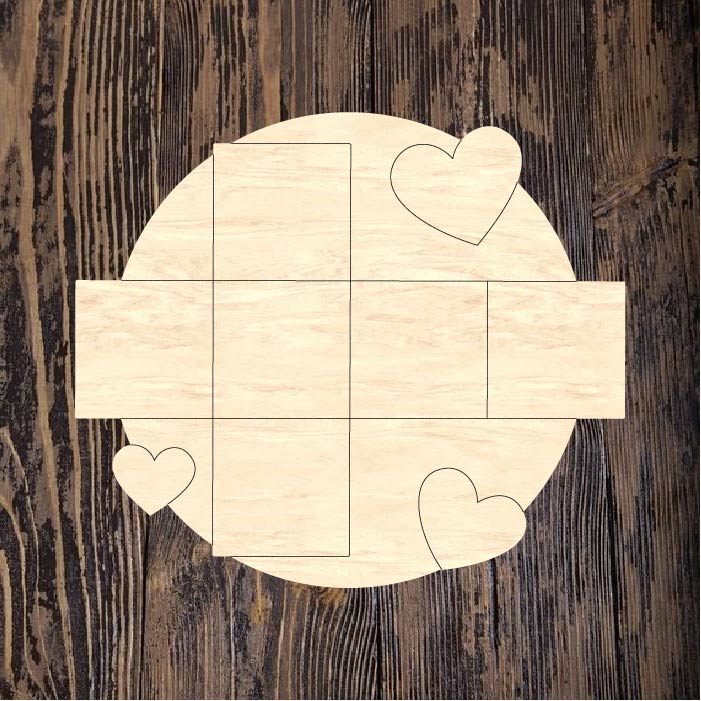 WHD Love You Scrabble Hearts Round – Home Creations Milling & Signage