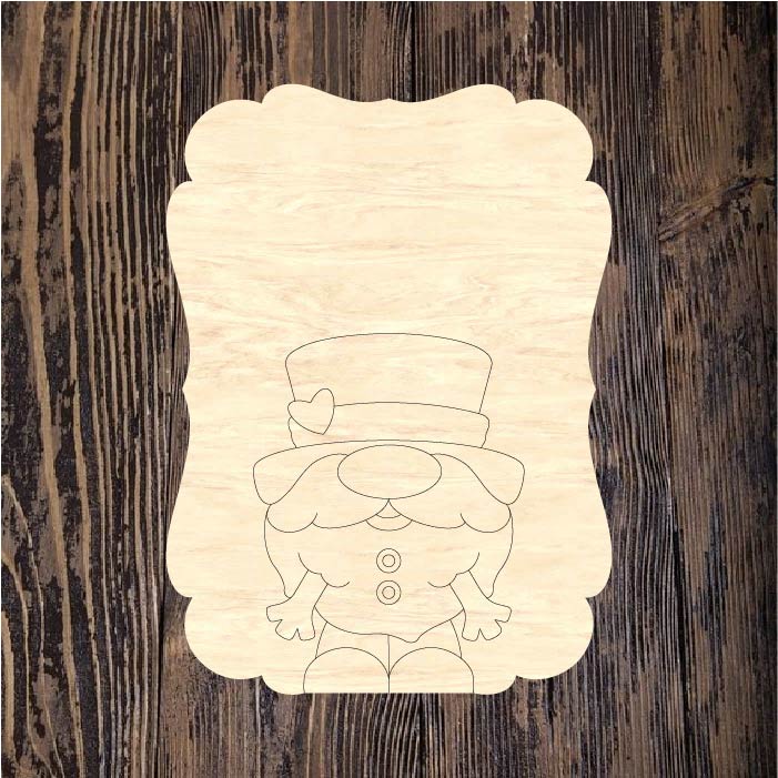 WHD Snow Place Like Home Snowman Gnome Frame – Home Creations Milling ...