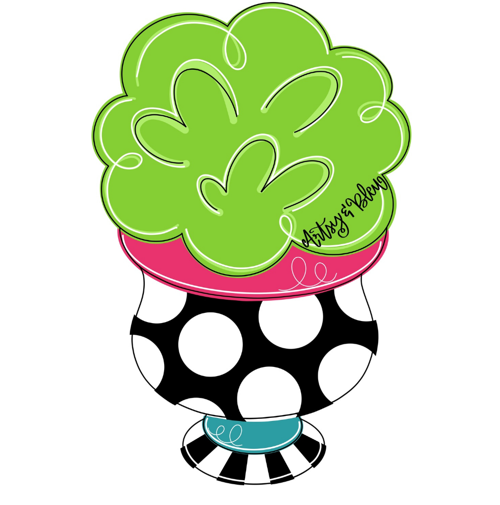 ABL Topiary Vase 1 – Home Creations Milling & Signage