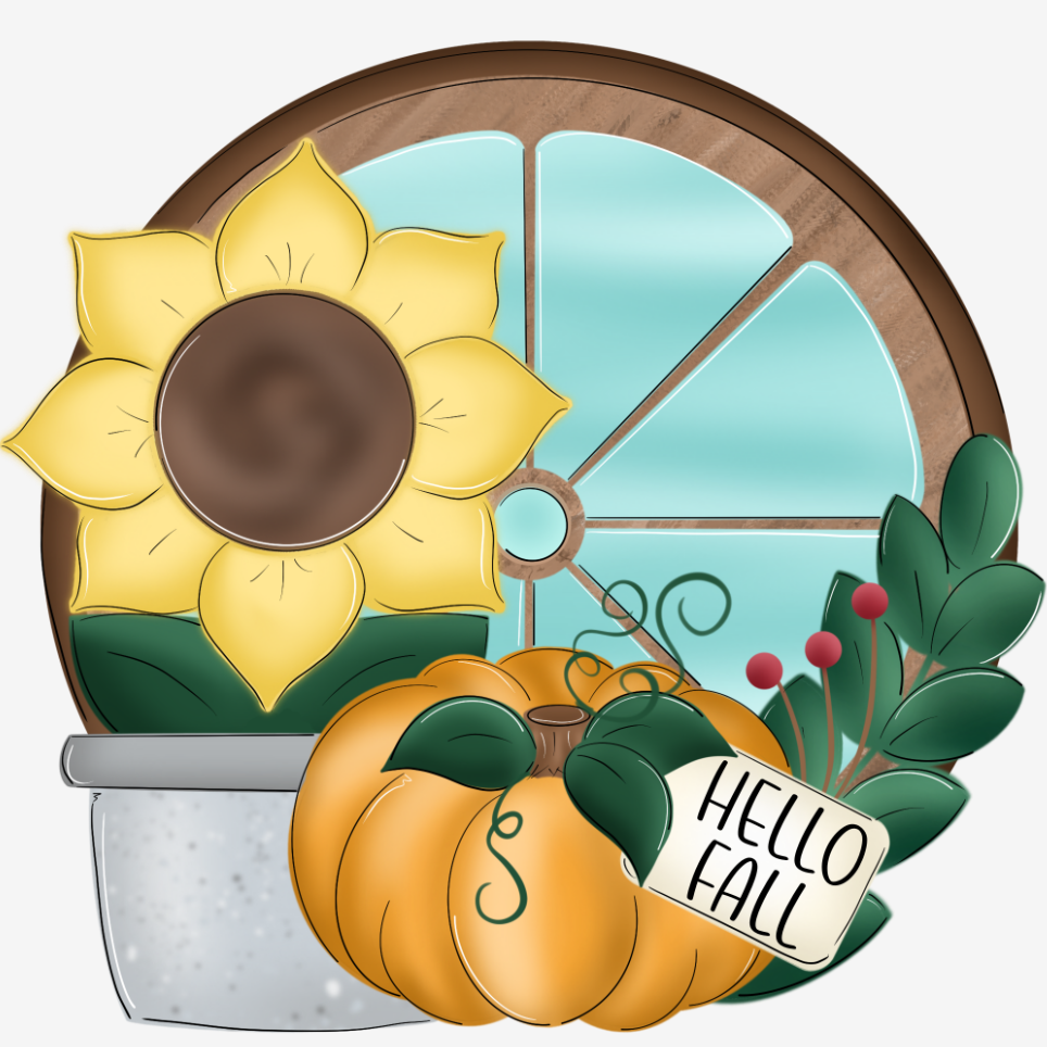 WHD Hello Fall Wagon Wheel – Home Creations Milling & Signage