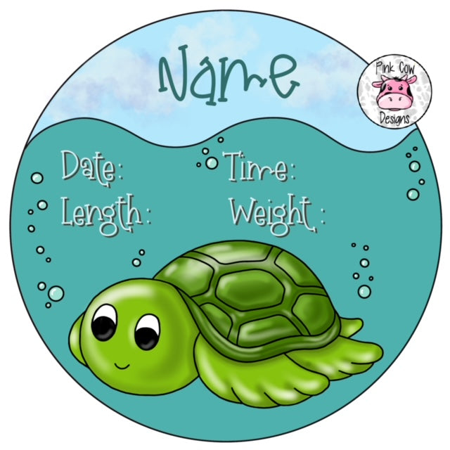 PCD Turtle Birth – Home Creations Milling & Signage