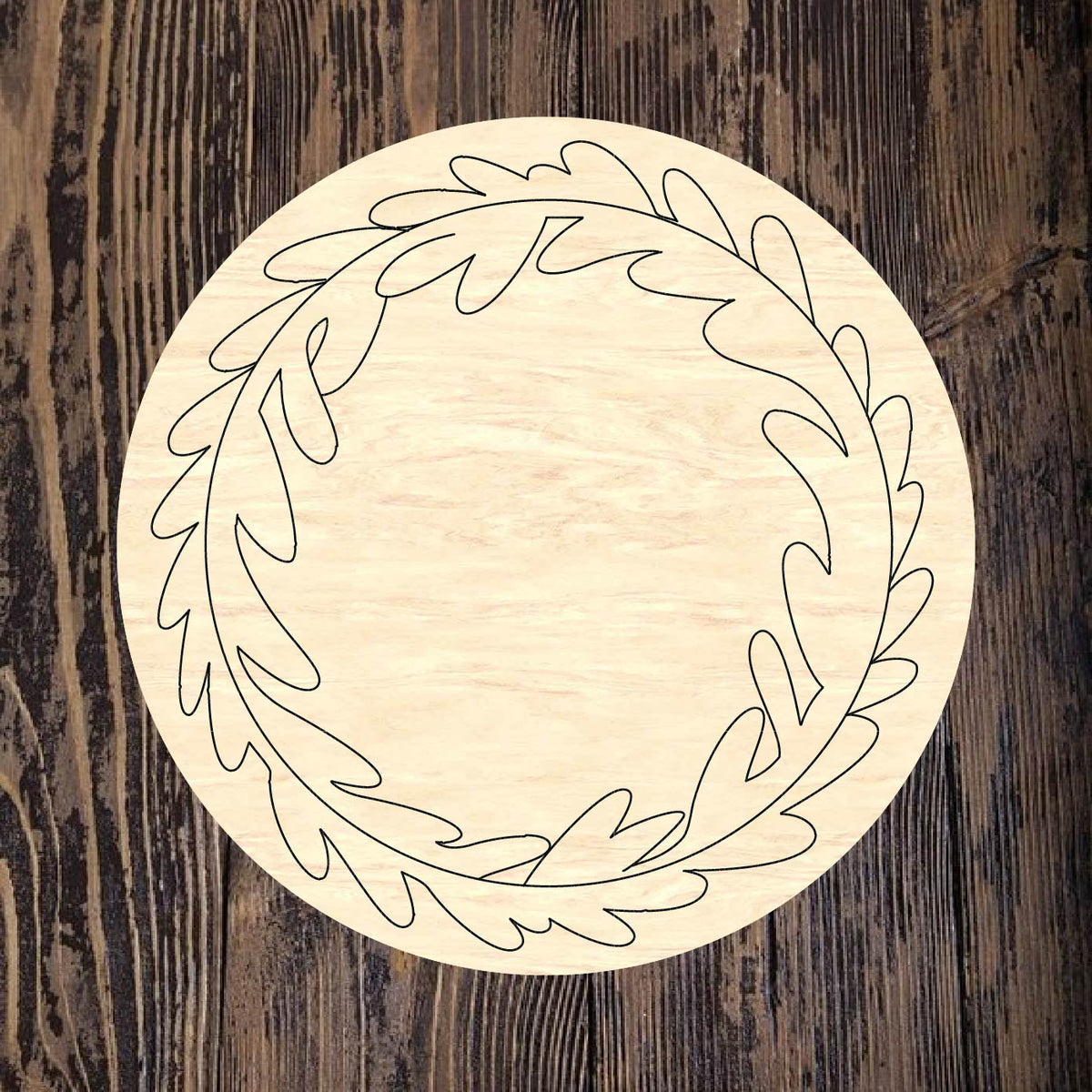 ASH Circle Wreath – Home Creations Milling & Signage
