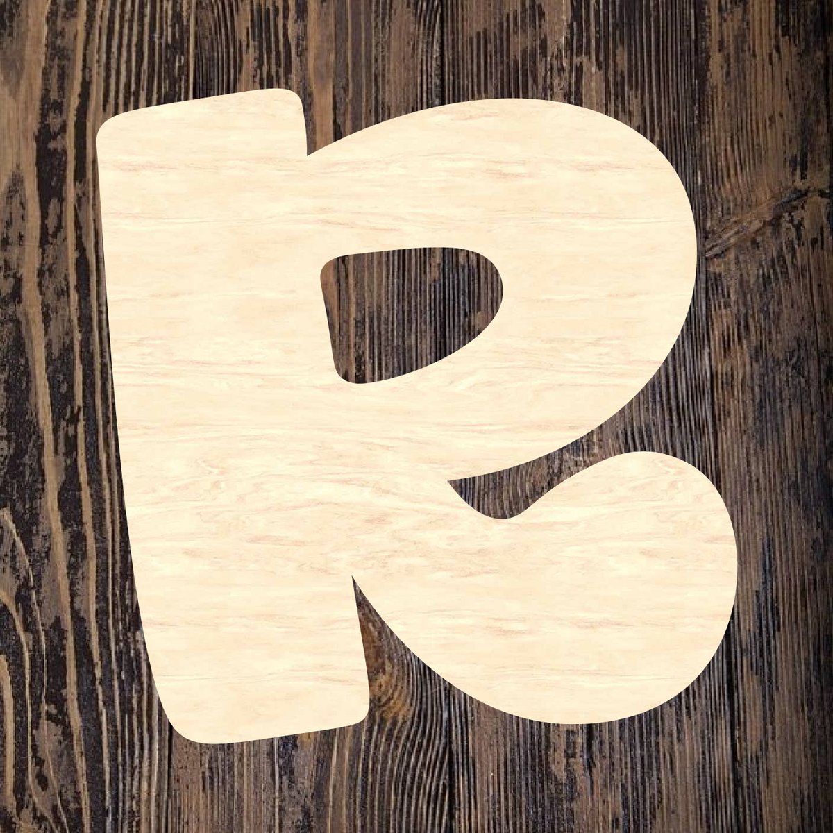 ASH Floral Letter R – Home Creations Milling & Signage