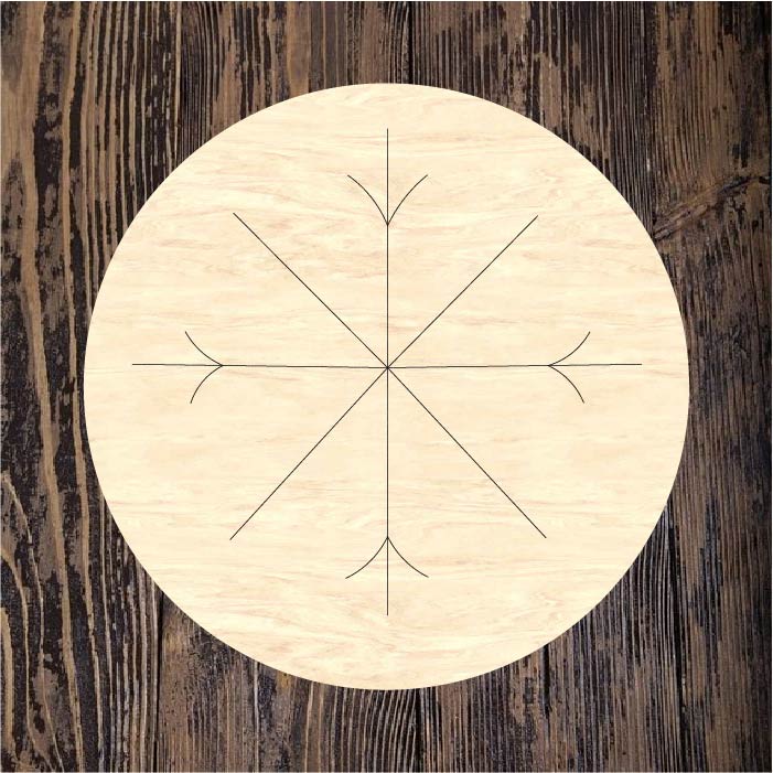 ASH Snowflake 3 – Home Creations Milling & Signage