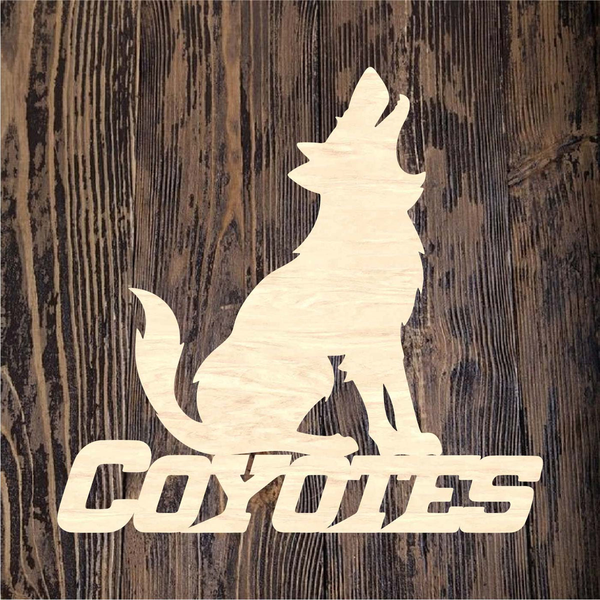 Coyotes Mascot – Home Creations Milling & Signage