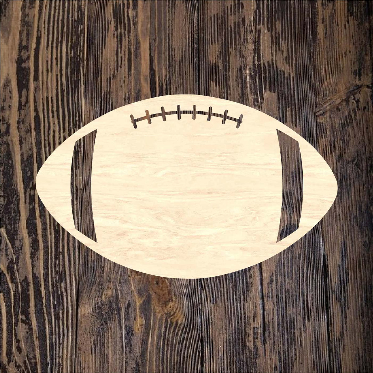 Football 2 With Cutouts – Home Creations Milling & Signage