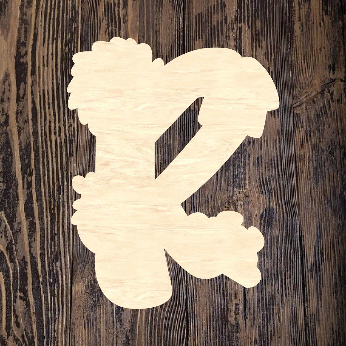 HCD Farmhouse Letter Monogram Letter R – Home Creations Milling & Signage