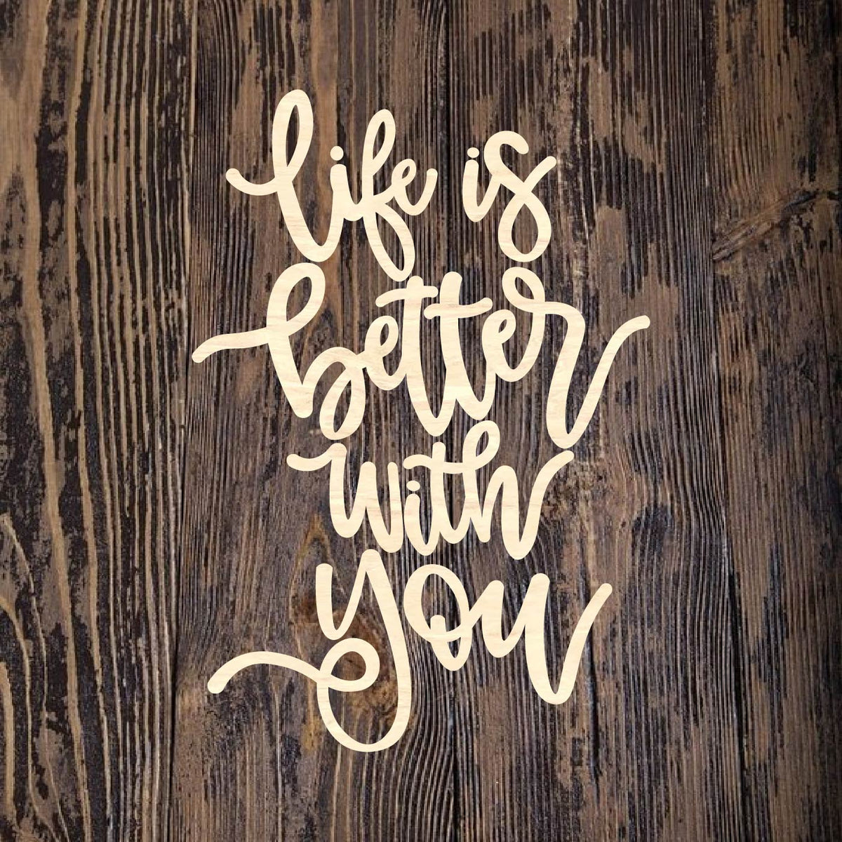 HCD Life Is Better – Home Creations Milling & Signage