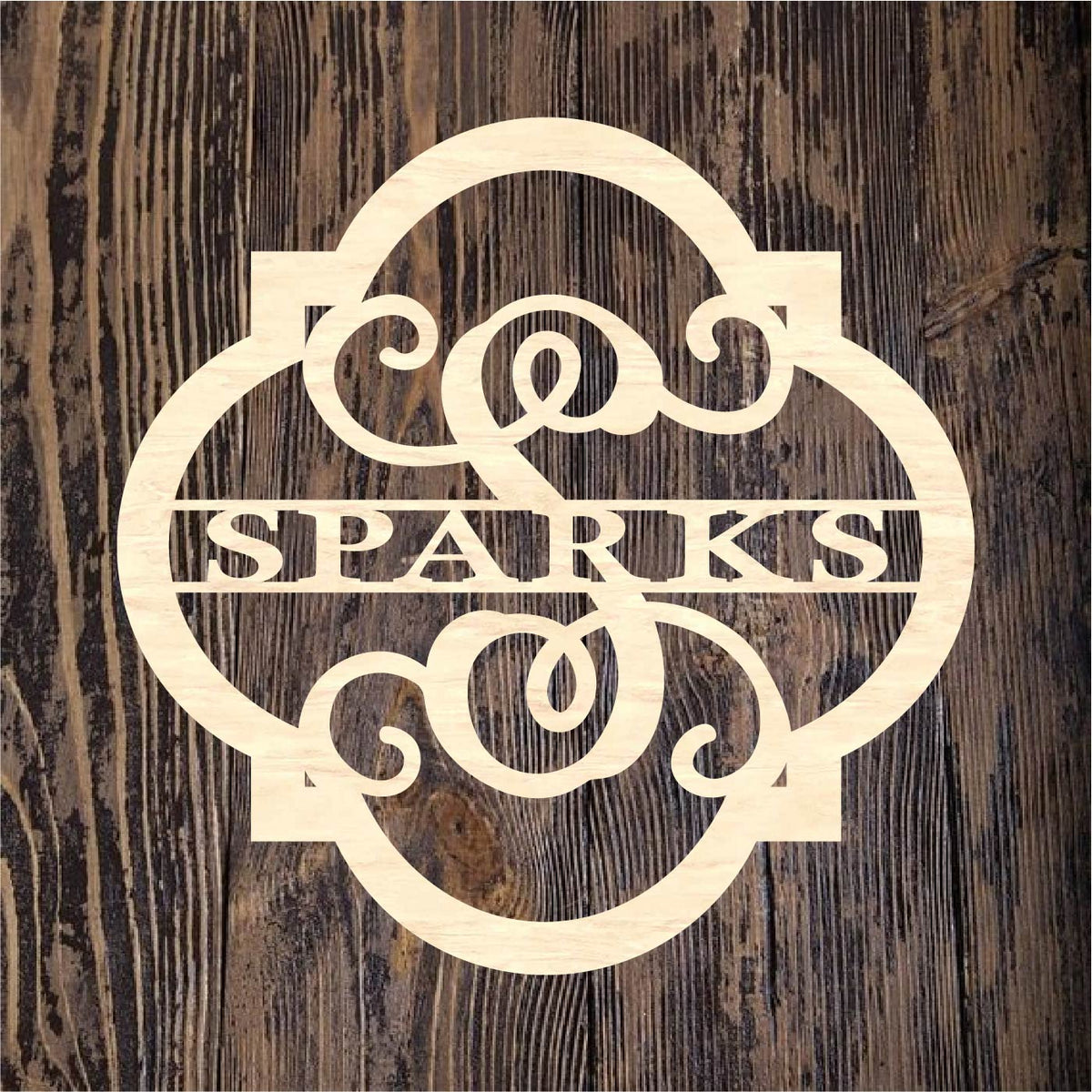 Moroccan Name Monogram – Home Creations Milling & Signage