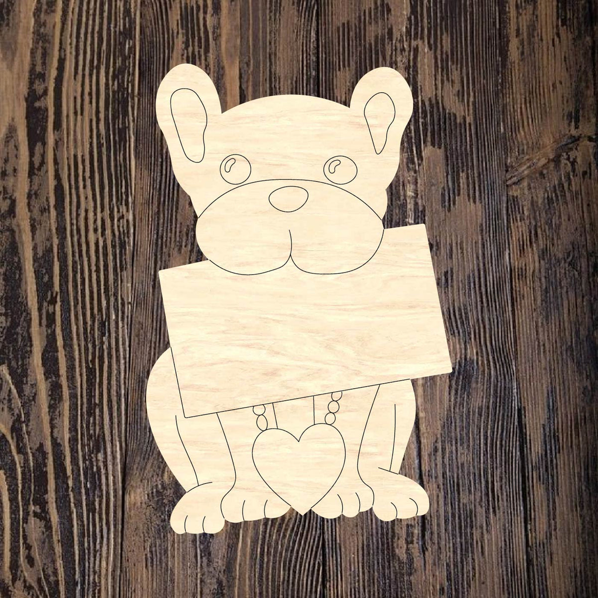 PCD Frenchie – Home Creations Milling & Signage