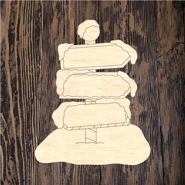 PCD North Pole Sign – Home Creations Milling & Signage