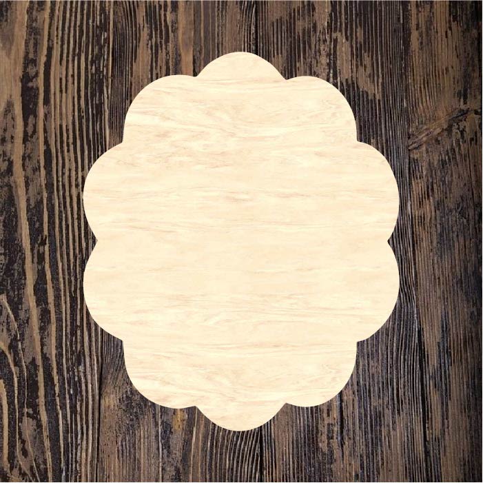 Scallop Flower – Home Creations Milling & Signage