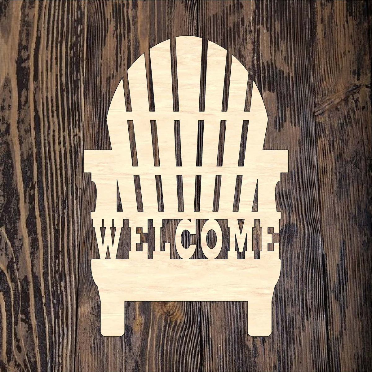 Welcome Chair – Home Creations Milling & Signage
