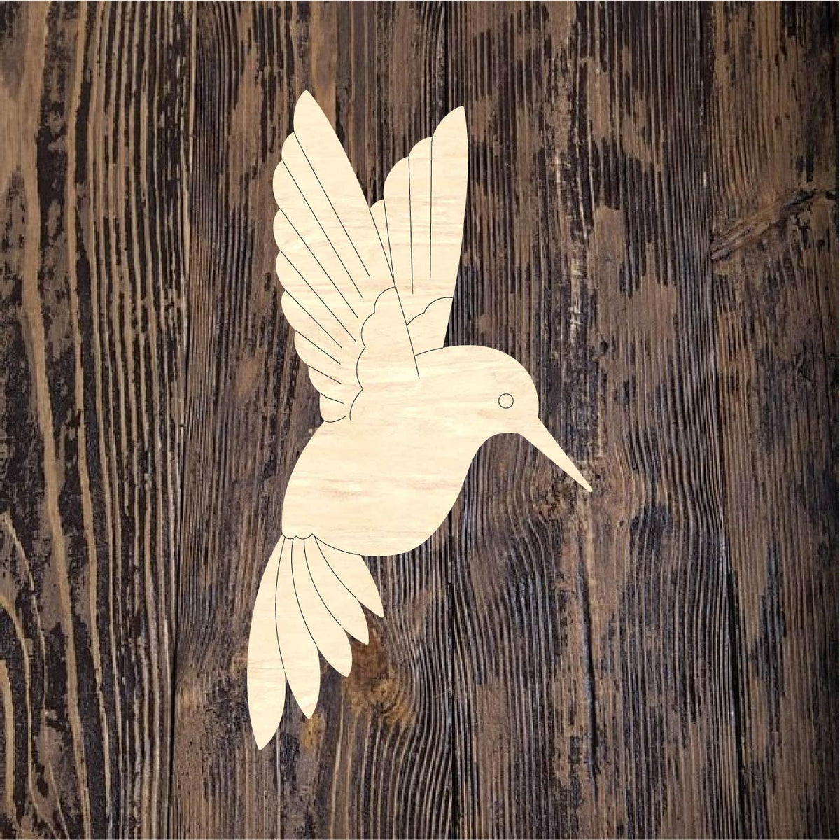 WHD Hummingbird Floral Frame – Home Creations Milling & Signage