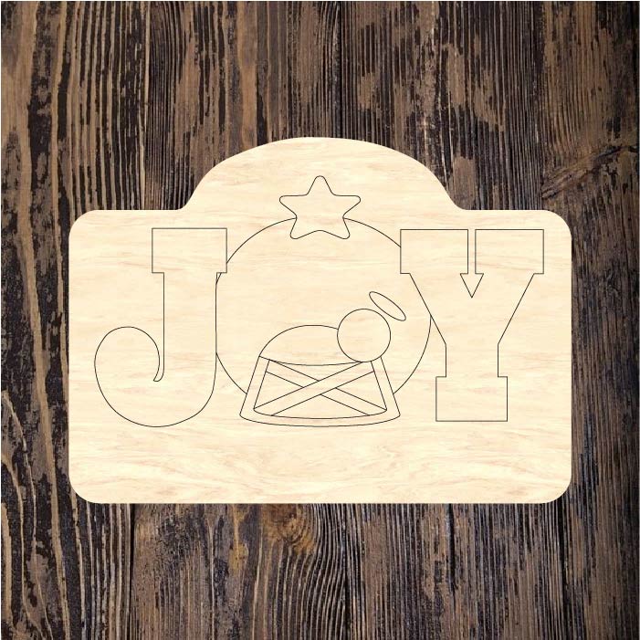 WHD Joy To The World Manger – Home Creations Milling & Signage