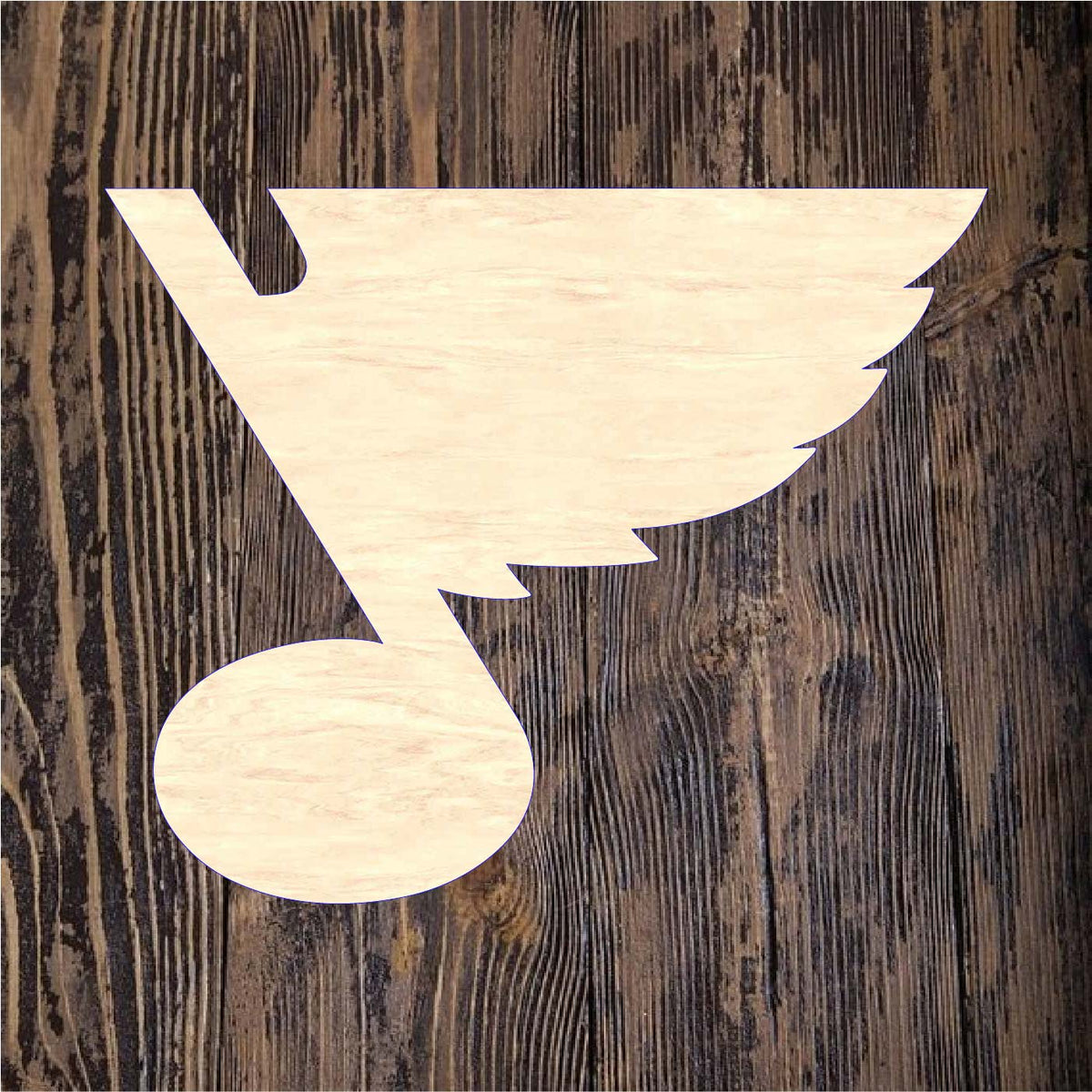 Winged Music Note – Home Creations Milling & Signage