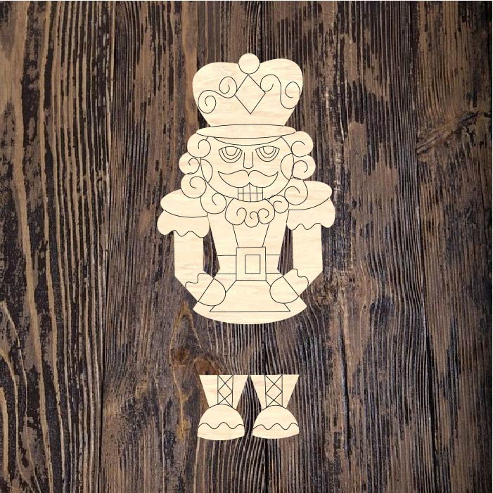 WLD Nutcracker 2 Ribbon Legs – Home Creations Milling & Signage