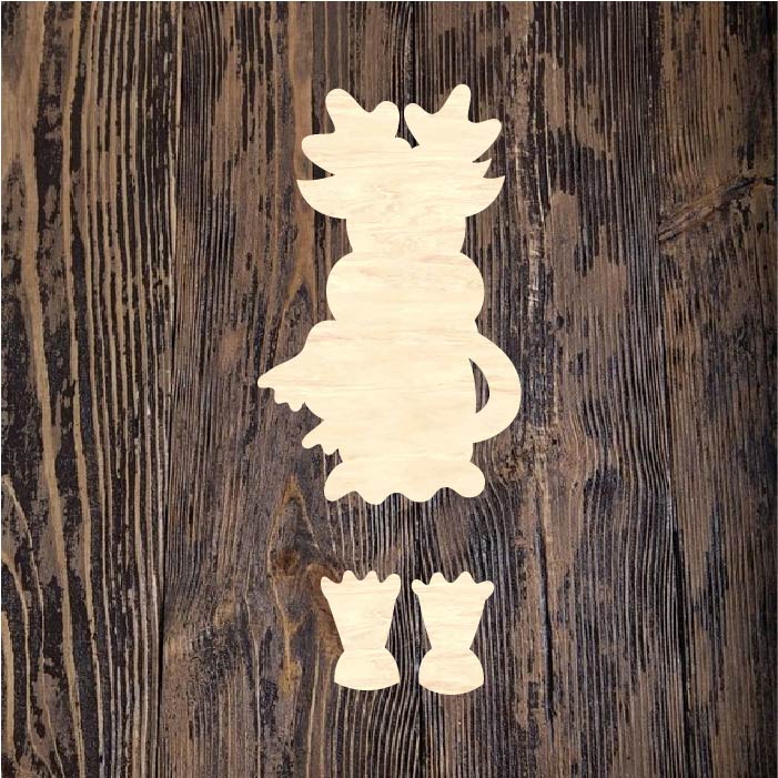 WLD Reindeer Ribbon Legs 1 – Home Creations Milling & Signage